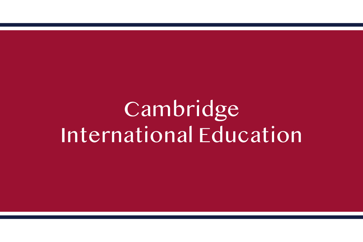 Cambridge International Curriculum